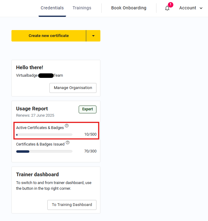 Problems when sending credentials