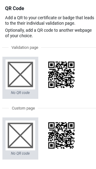 Enhancing your credentials with QR codes